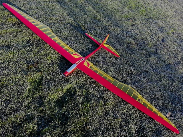 Varlocity Laser & Models. Bird of Time RC Glider Model - Dynaflite