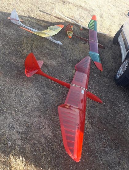 Varlocity Laser & Models. Bird of Time RC Glider Model - Dynaflite