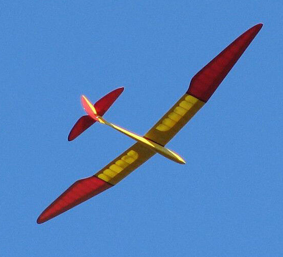 Varlocity Laser & Models. Bird of Time RC Glider Model - Dynaflite